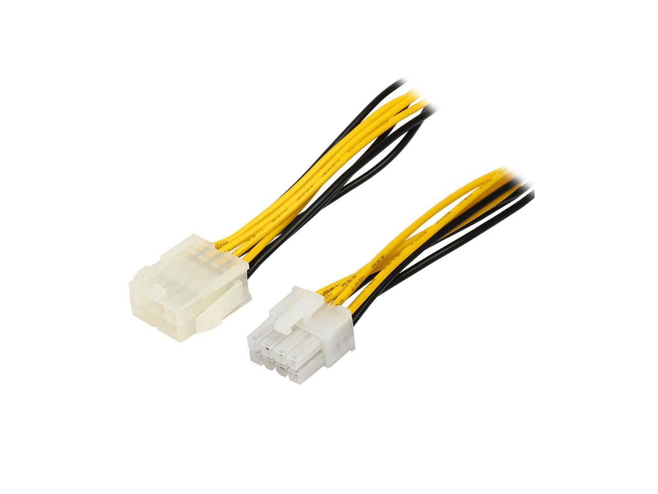 8 inch ATX 12V/ EPS 12V Power Supply Molex 8-pin Motherboard/CPU ...