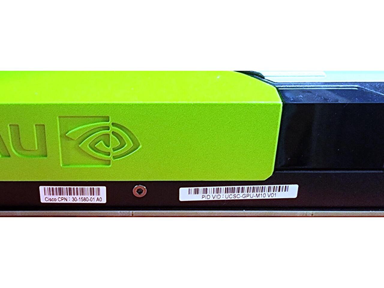 Refurbished: Nvidia Tesla M10 32GB GDDR5 PCIe 3.0 x16 GPU for UCS Smart ...