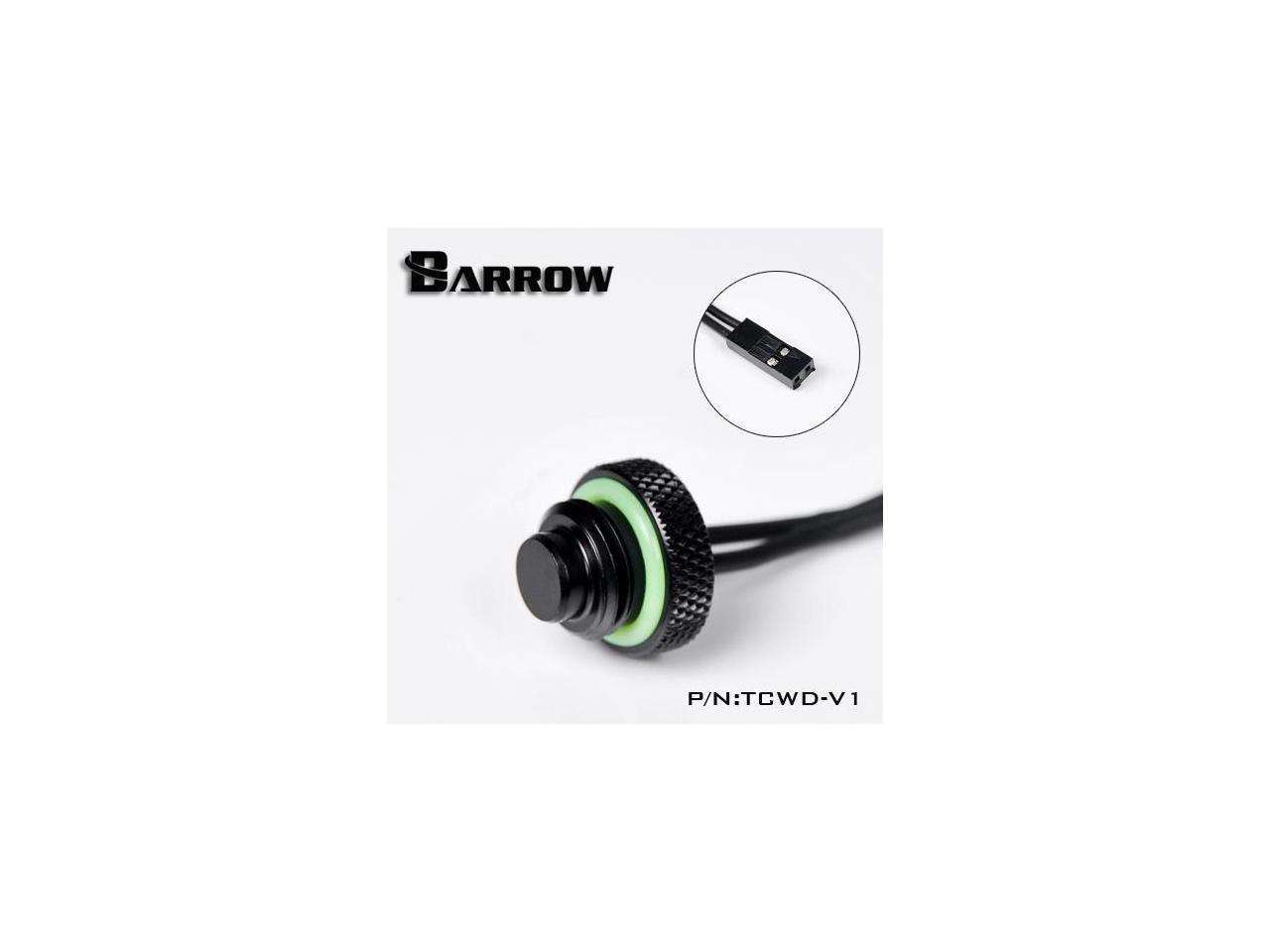 Barrow G1/4" 10K Temperature Sensor Stop Fitting, Black - Newegg.com