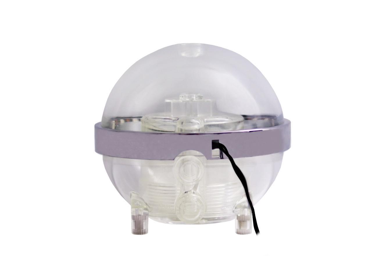 Alphacool Eisball Reservoir and D5 Pump Top, Digital RGB, Plexi ...