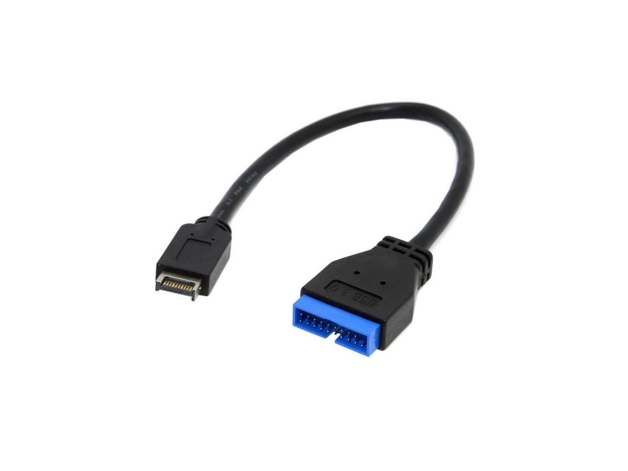 ModMyMods USB 3.1 Type E Gen2 Front Panel Header to USB 3.0 20 Pin ...