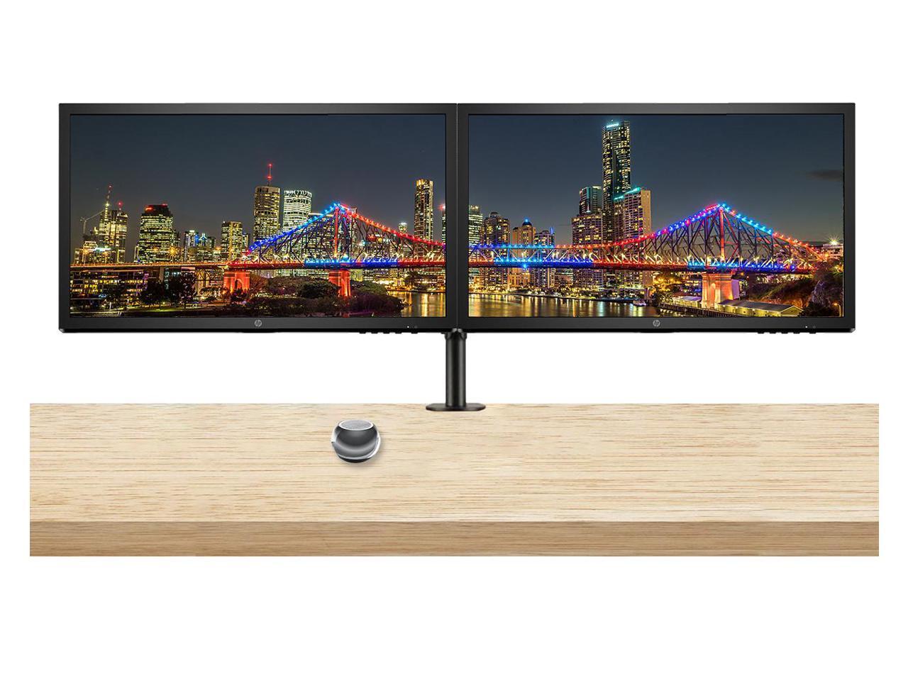 HP V24 24 inch TN Full HD 1920 x 1080 LED Backlit LCD Monitor 2-Pack ...