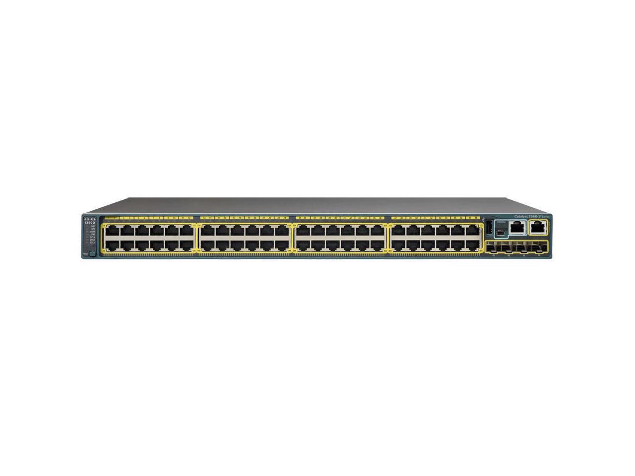 Cisco WS-C2960-48PST-L Catalyst 2960 48-PORT 10/100Mb - Newegg.com