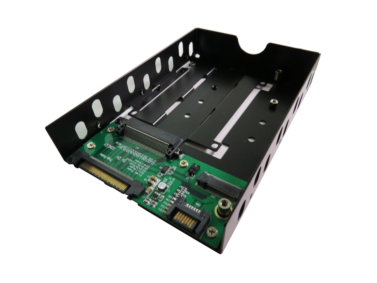 Innocard 2.5" U.2 & M.2 SSD mount to 3.5" drive tray / U.2 SFF-8639 to ...