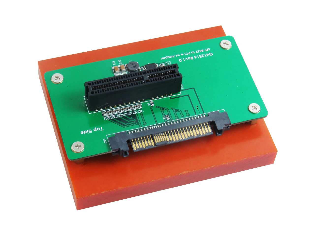 Innocard U.2 (SFF-8639) to PCIe x4 slot Adapter with Oculink (SFF-8611 ...