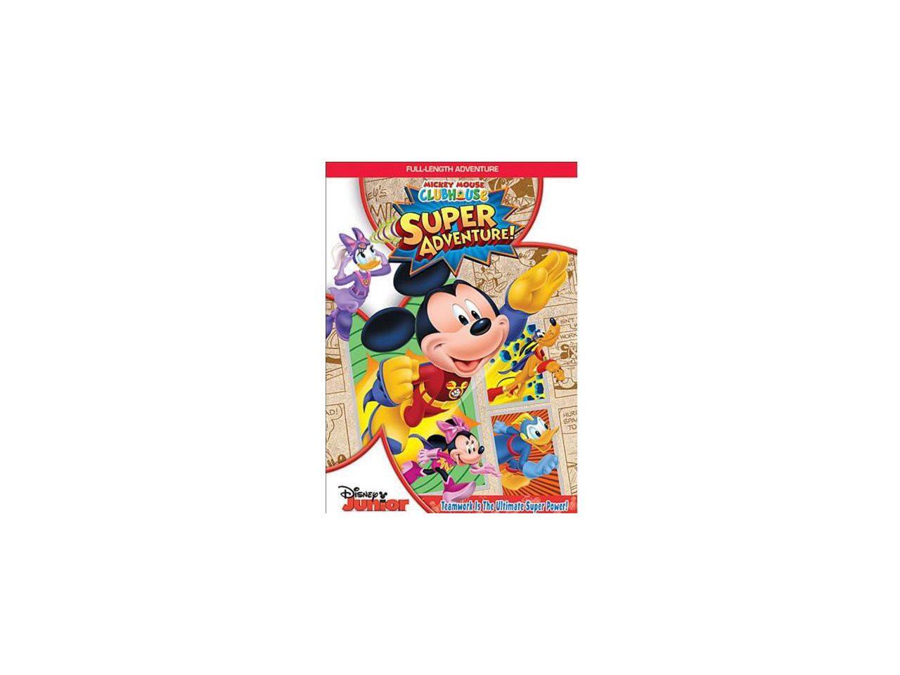 BUENA VISTA HOME VIDEO MICKEY MOUSE CLUBHOUSE-SUPER ADVENTURE (DVD ...
