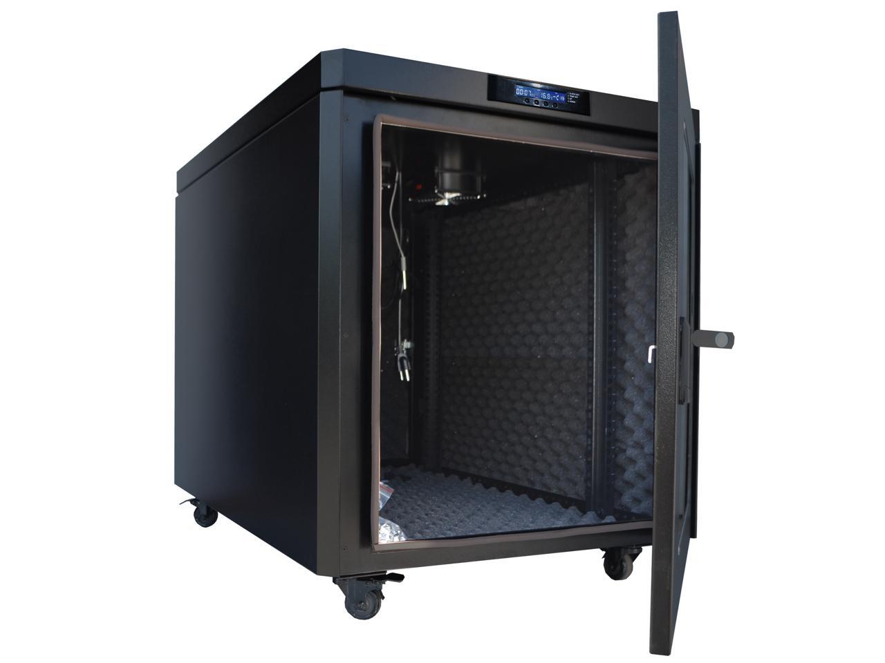 Sysracks 12U 35" Soundproofing Network IT Server Cabinet Enclosure Rack ...