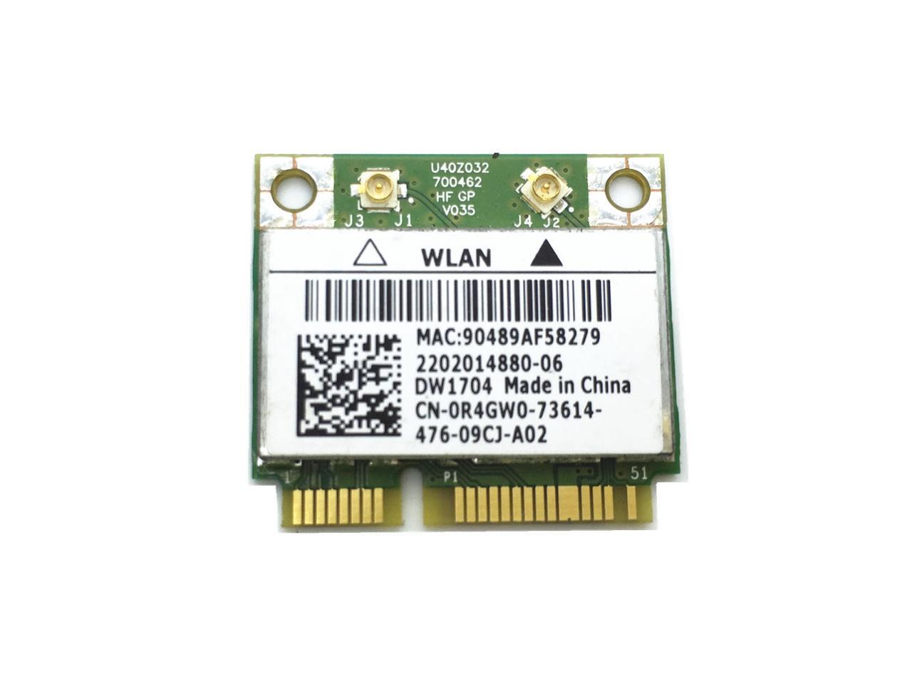Dell DW1704 Wireless WiFi Bluetooth 4.0 MiniPCI-E Card - Newegg.com