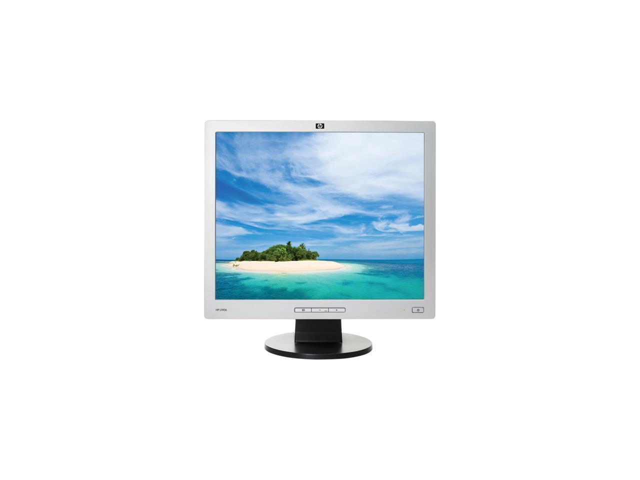 Refurbished: HP L1906 PX850A 19" LCD Monitor VGA Only 1280x1024 250 cd ...
