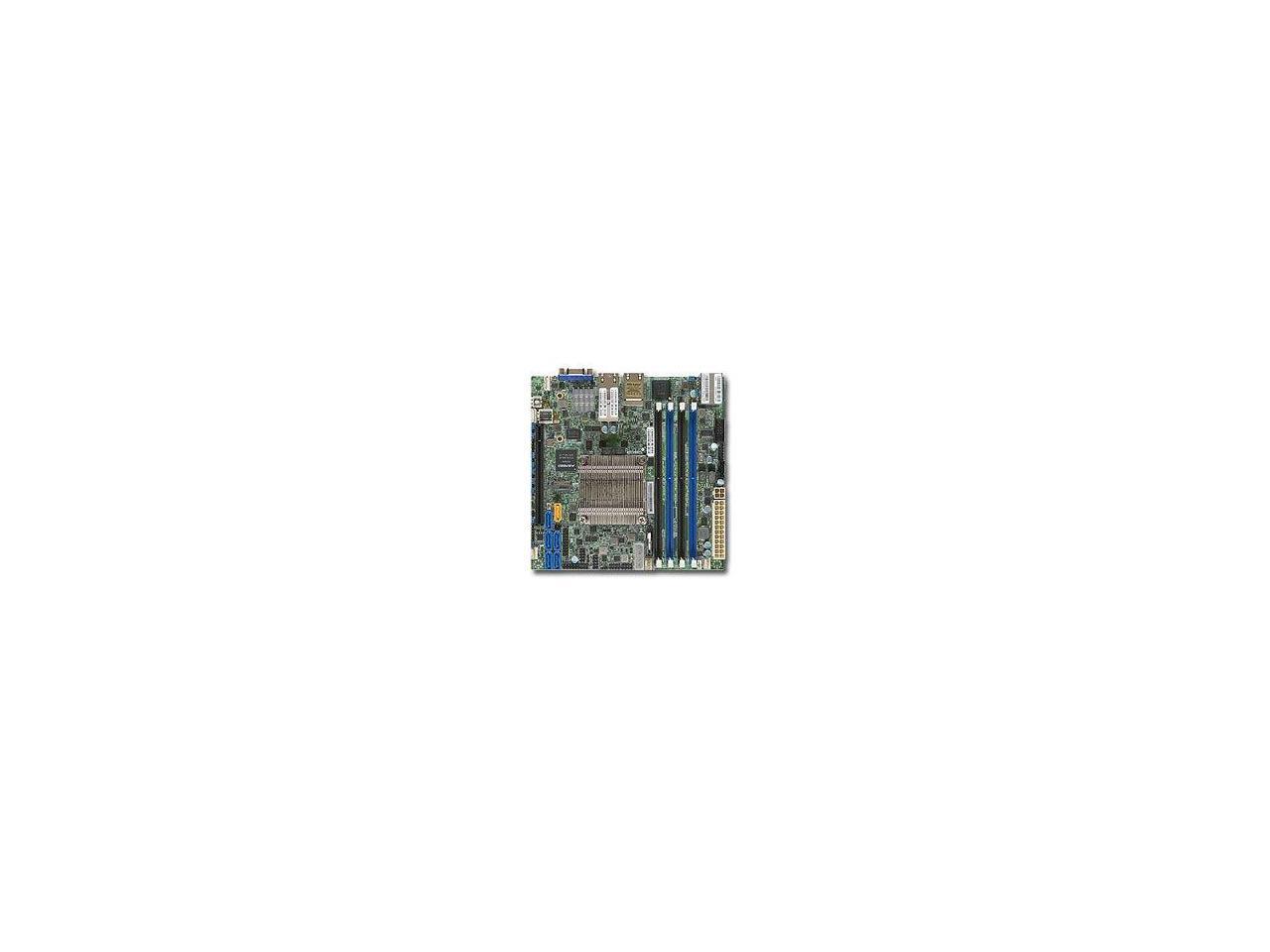 SUPERMICRO MBD-X10SDV-6C-TLN4F-0 Mini ITX Server Motherboard Xeon ...