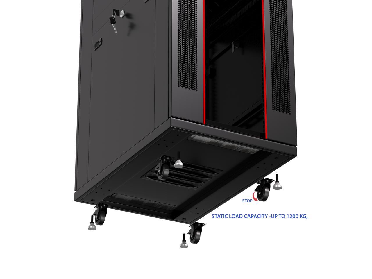 Server Rack - Locking Cabinet - Network Rack - Av Cabinet - 32U - Rack ...