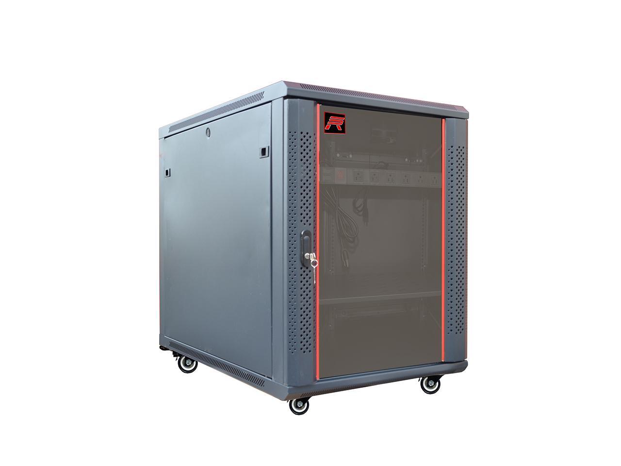 15U Free Standing Server Rack Cabinet. Fits Most of Servers ...