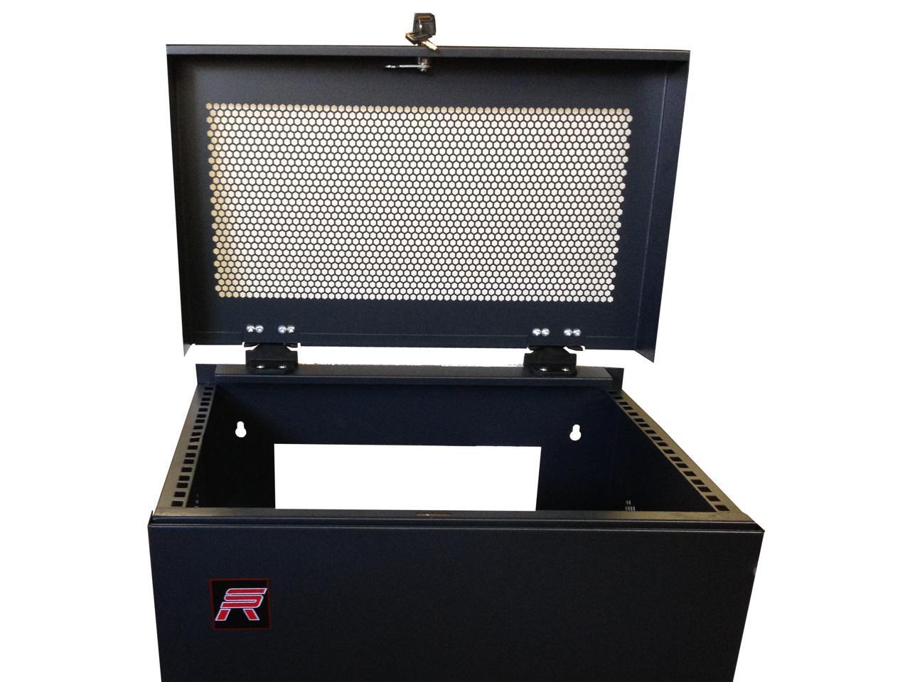 New! 6U 35" Depth Server Rack Cabinet Unique Compact Solution! FITS ...