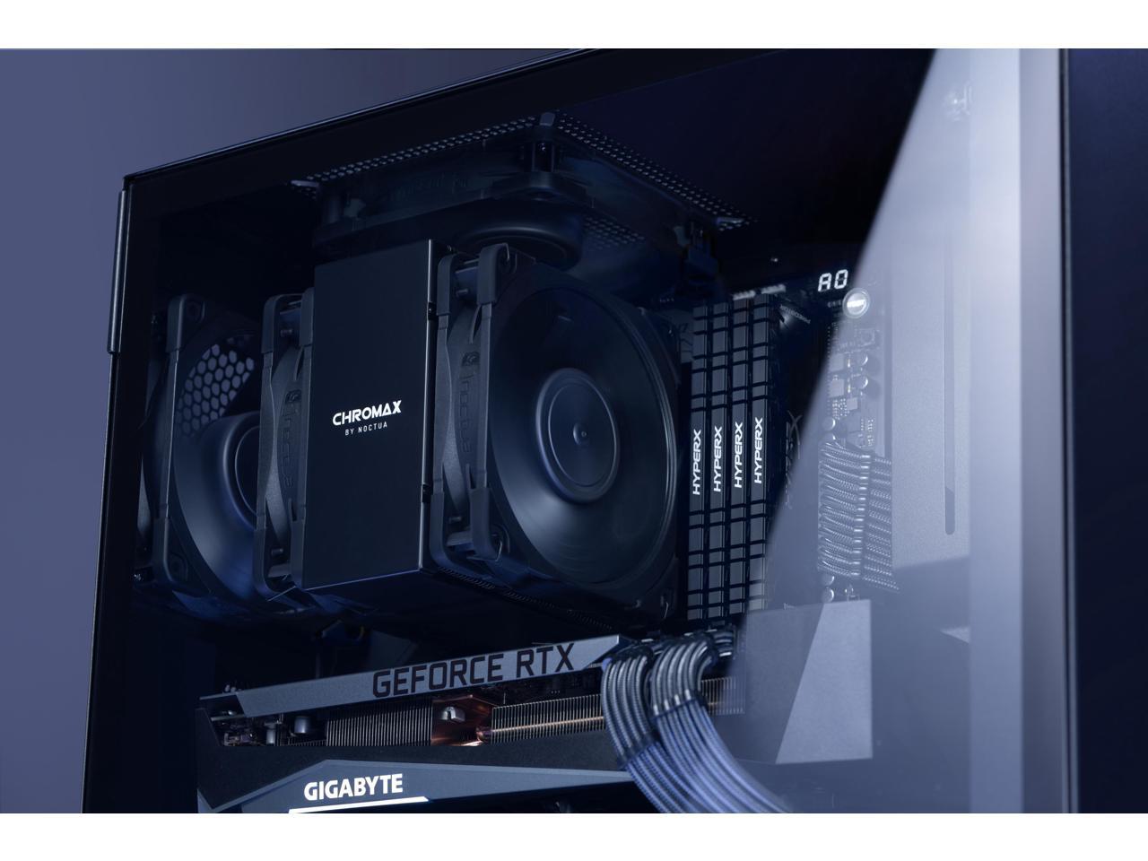 Noctua NA-HC8 chromax.black, Heatsink Cover for NH-U12A (Black ...