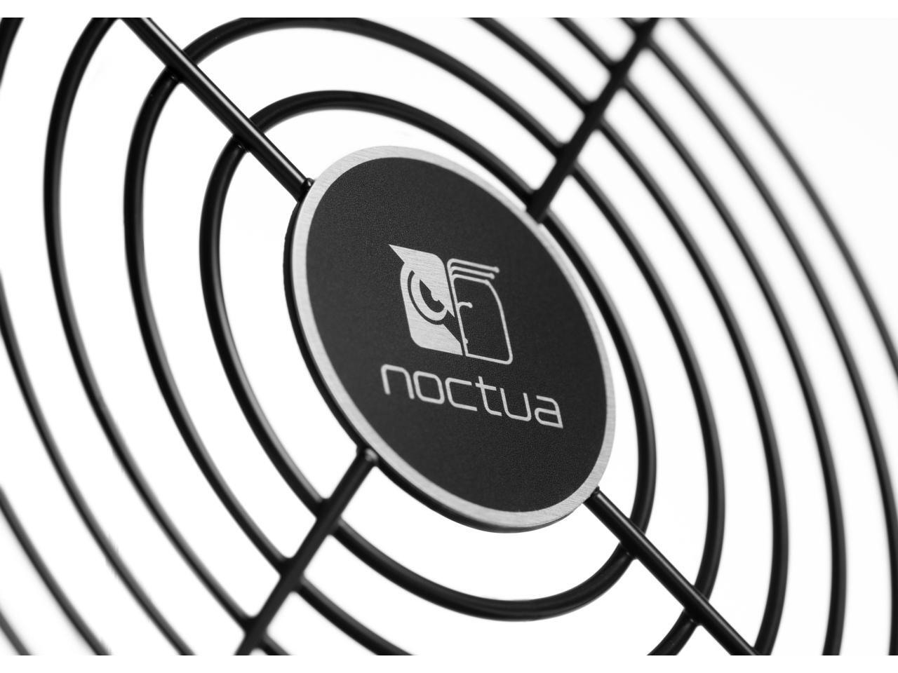 Noctua NA-FG1-12 Sx2, Fan Grills for 120mm Fans (Set of 2, Black ...