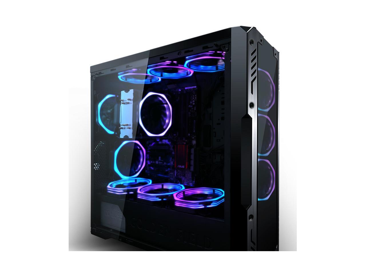 3fans+remote controller pwm cpu rgb fan 120mm Fan Computer PC Case Fan ...