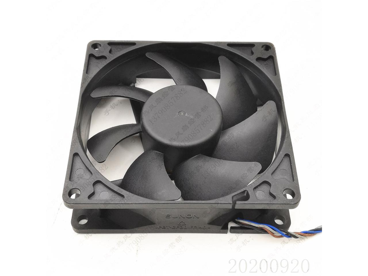 EF92251S1-Q09C-S9A 9225 90mm DC 12V 3.83W 4-Wire PWM Cooling Fan ...