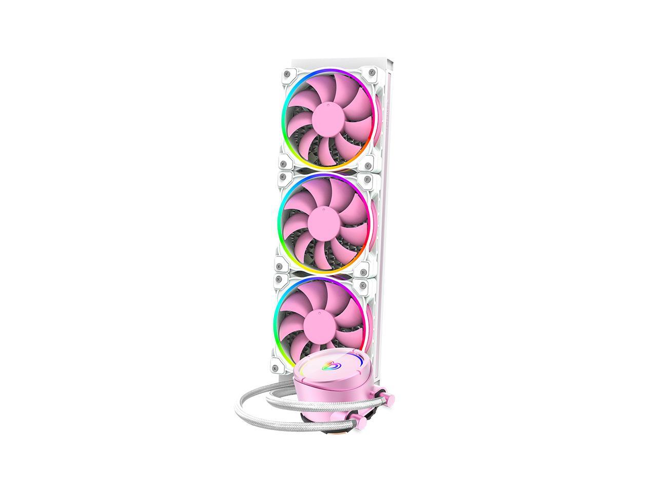 Water Cooler PINKFLOW 360 CPU 5V Addressable RGB AIO Cooler 360mm CPU ...