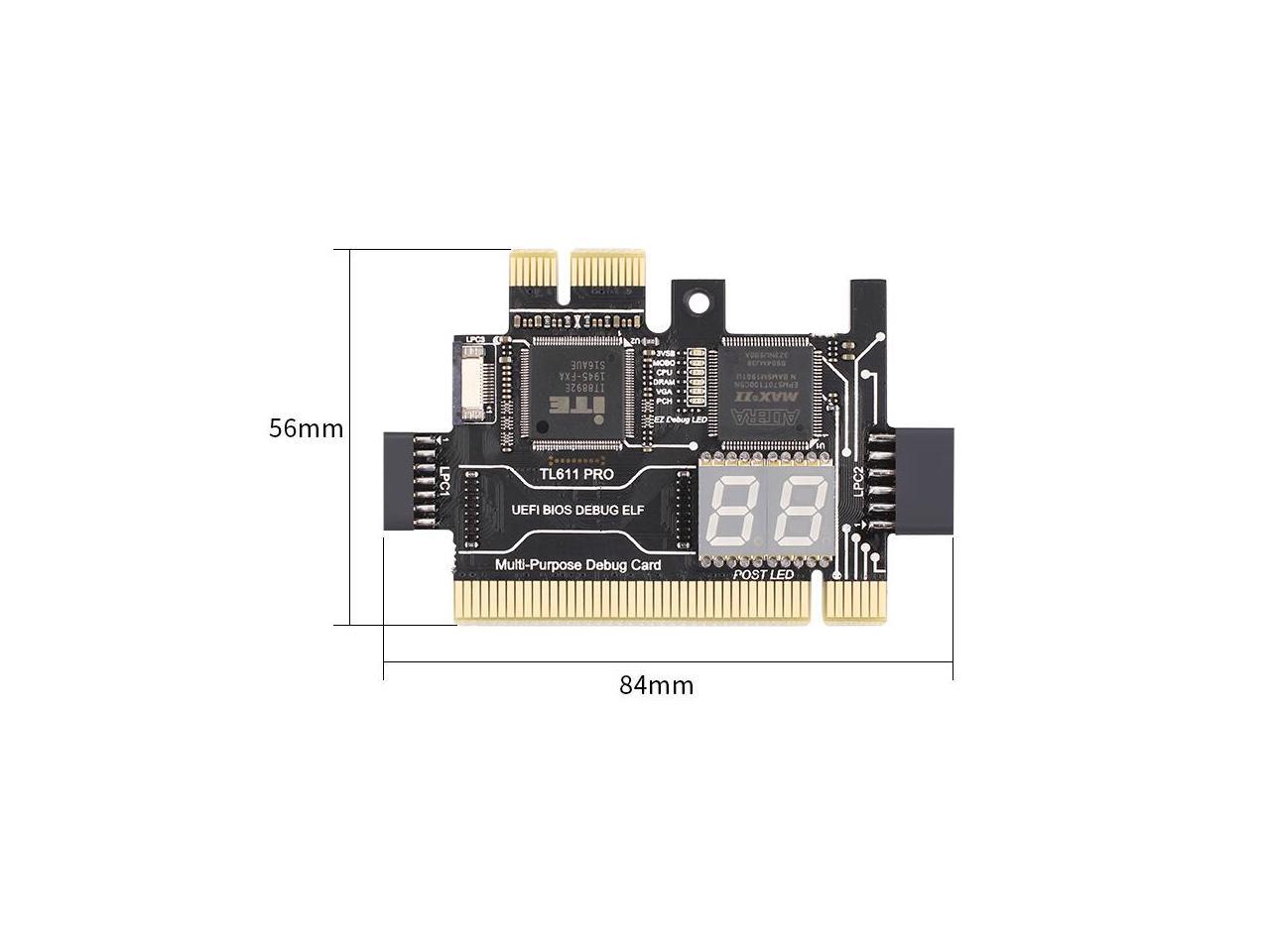 TL611 Pro Universal Laptop and PC PCI PCI-E mini PCI-E LPC motherboard ...