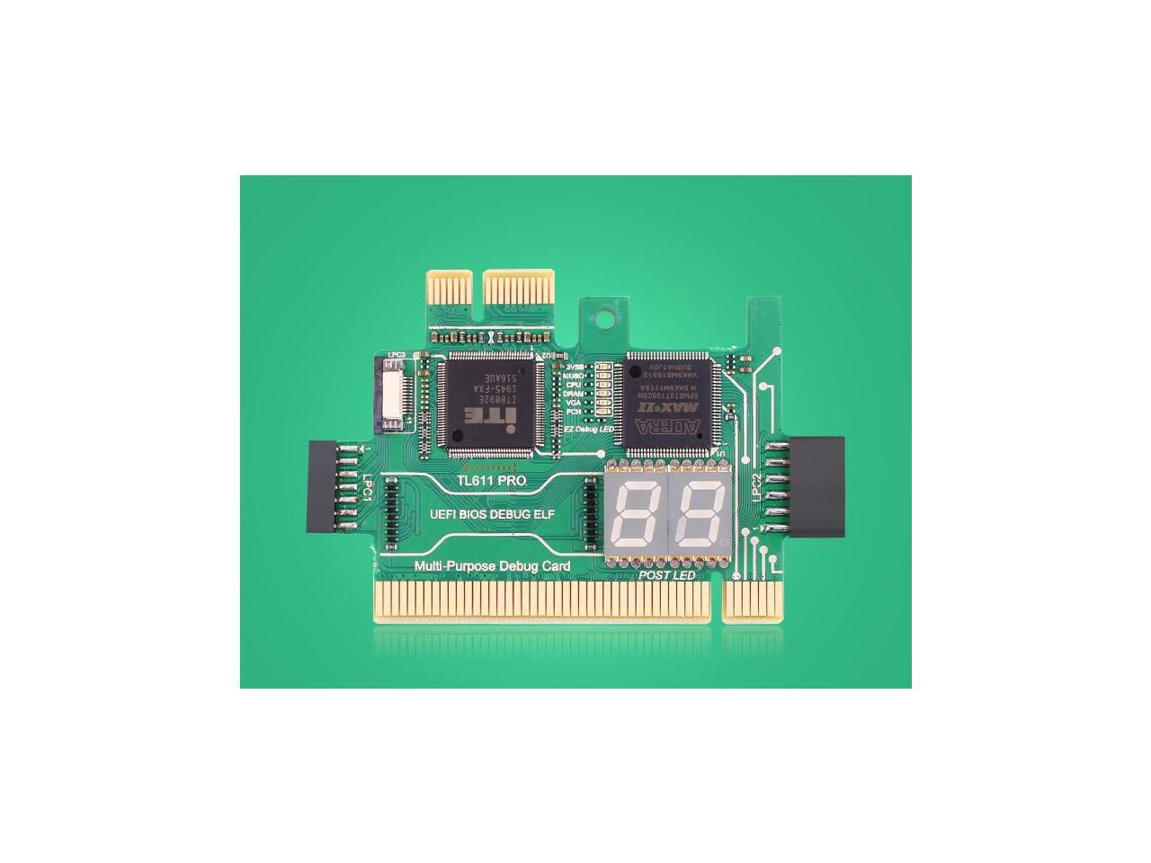 TL611 Pro Universal Laptop and PC PCI PCI-E mini PCI-E LPC motherboard ...