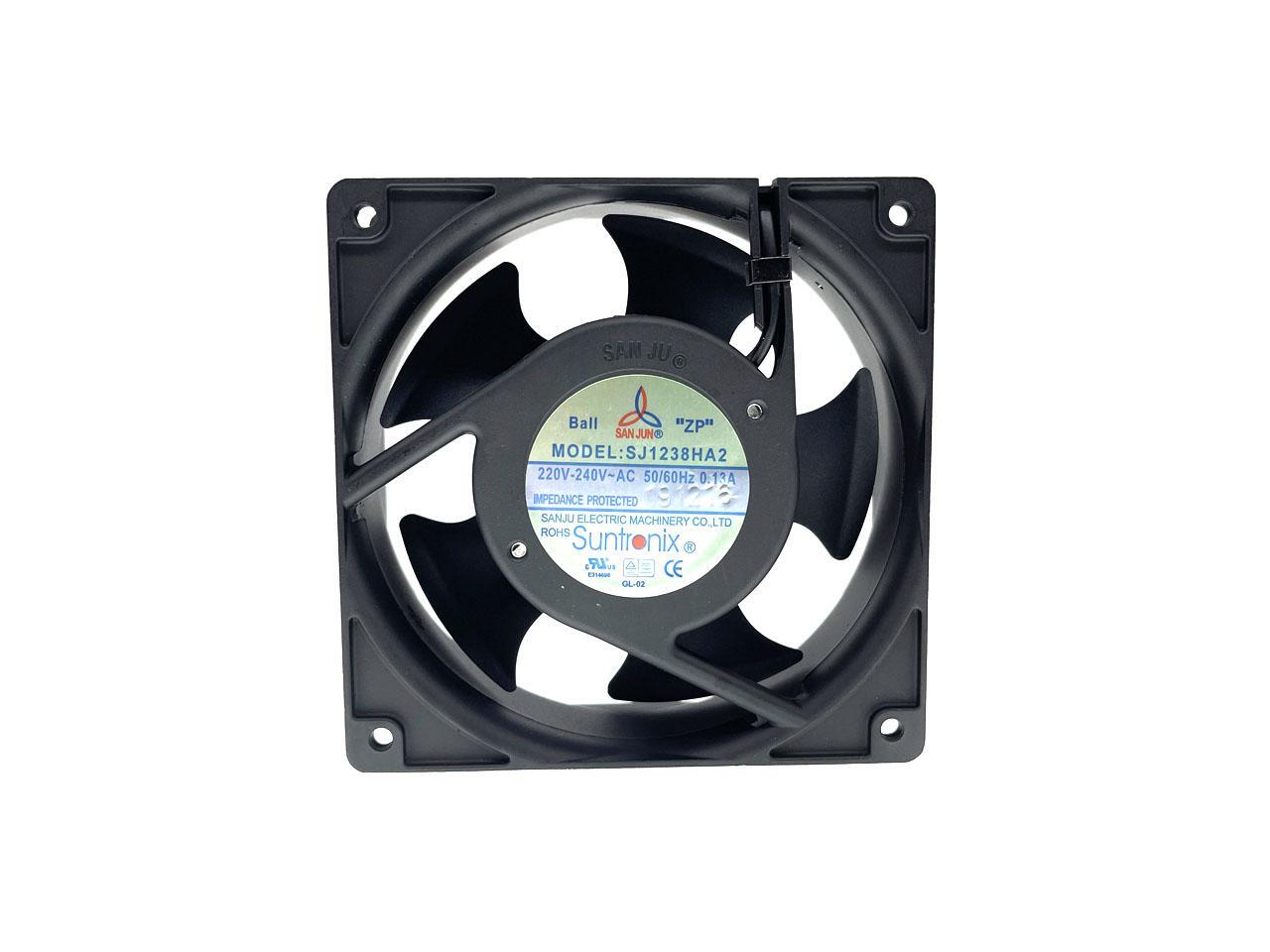 220V Fan Metal NEW Suntronix SANJUN SJ1238HA2 120mm 12cm 12038 220V 240V 0.13A 12038 Metal Fan ...