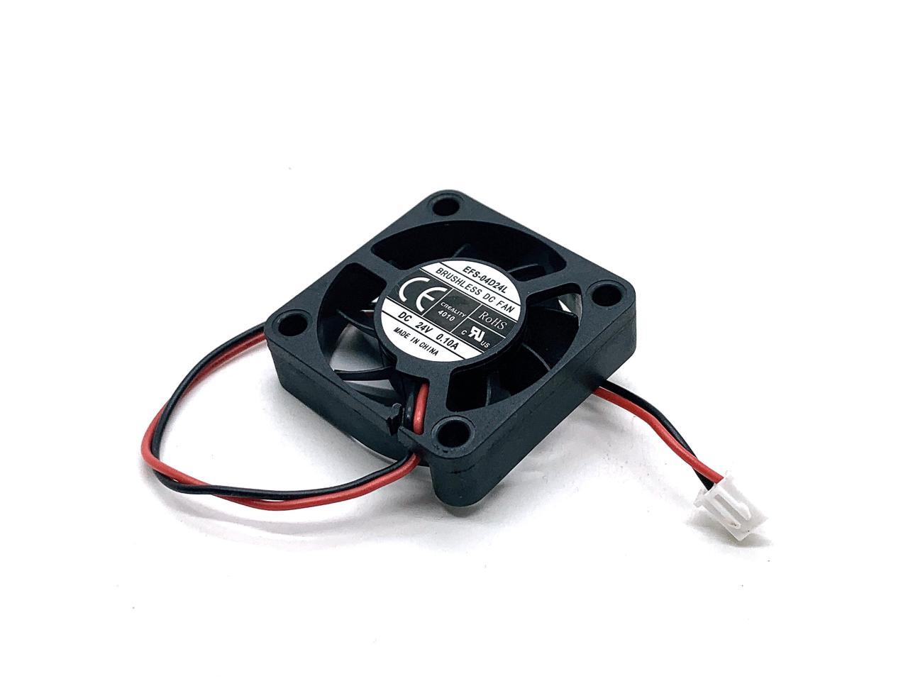 40mm 24V Cooling Fan 4CM 4010 EFS-04D24L 24VDC 40X40X10mm Server ...