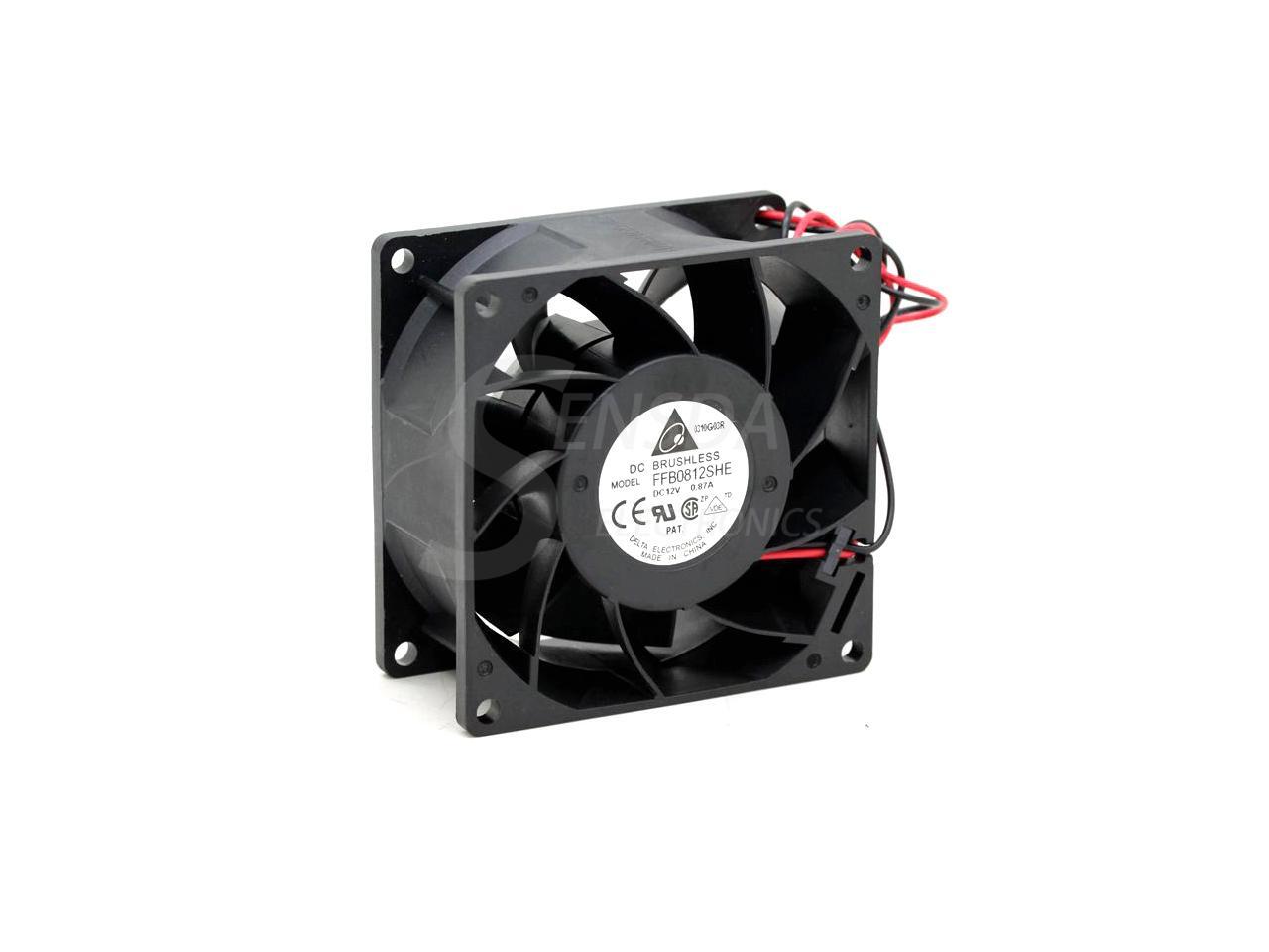 Delta Electronics FFB0812SHE 80mm DC12V 0.87A Server Cooling Fans ...