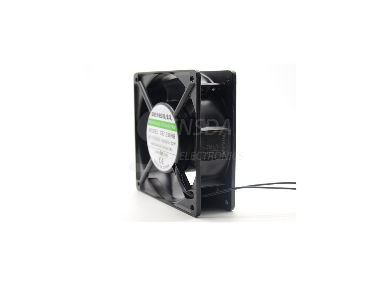 EC fan motor ec plug fan 12038 120*120*38 mm 12cm 120mm Double Voltage ...