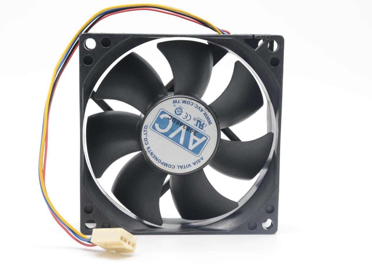 NEW AVC DS08025R12U P195 P158 8025 DC 12V 0.7A chassis cooling fan ...