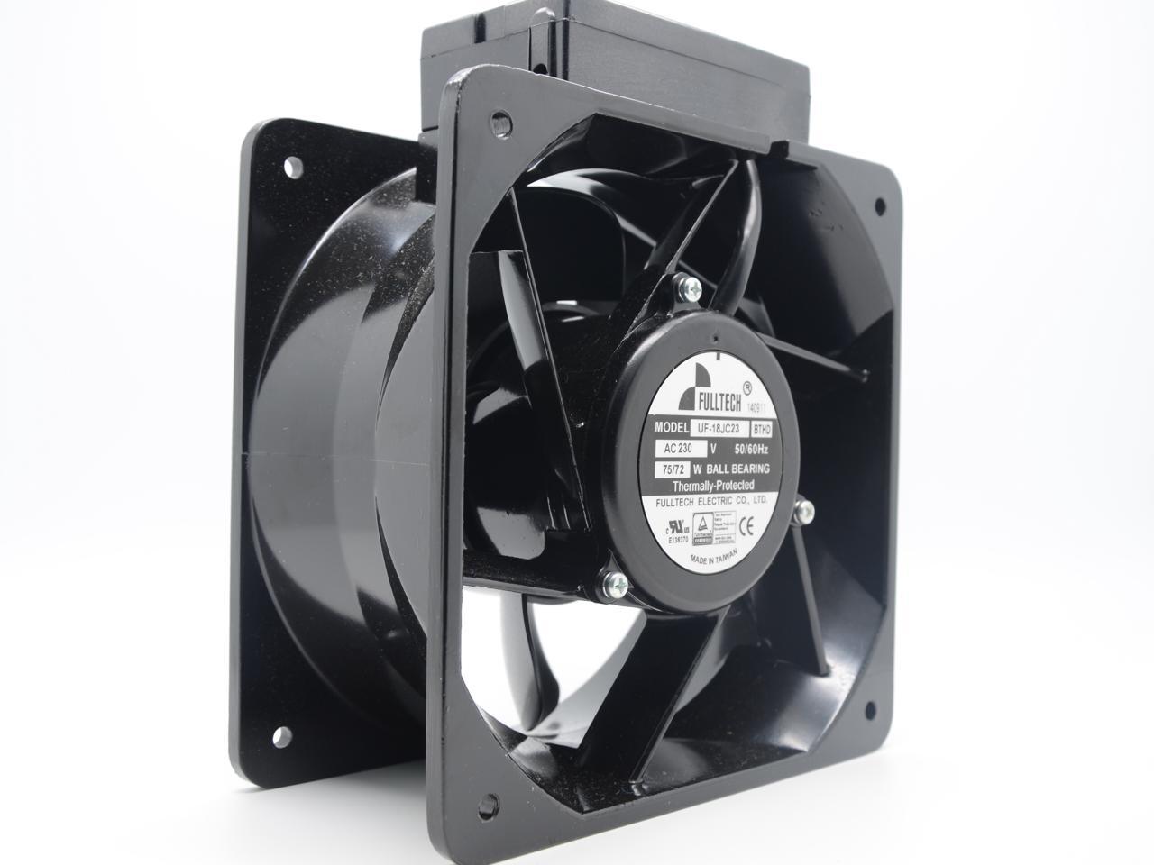 Fulltech UF-18JC23 BTHD AC Tubeaxial Fan 72W 18CM Metal 1890 180*180*90 ...
