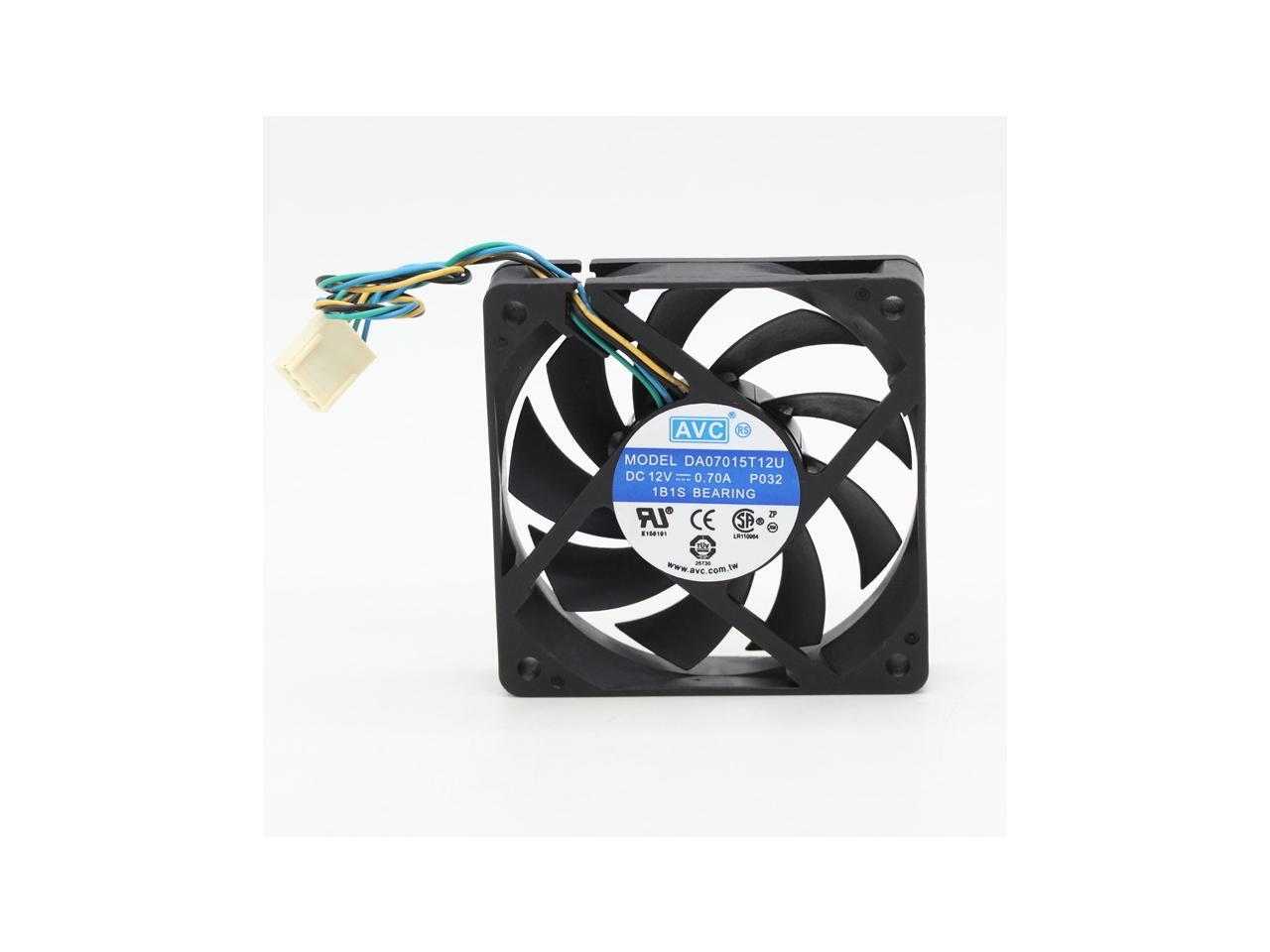 AVC da07015t12u 7015 computer cpu 70mm case fans 7cm DC 12V 0.7A 4-pin ...