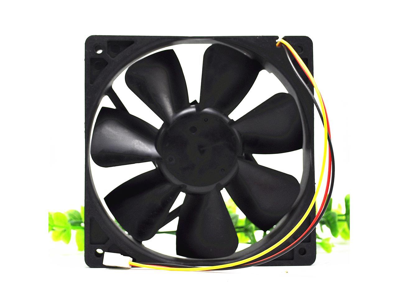 Original ADDA AD1212HB-A71GL DC12V 0.37A 12CM 12025 case cooling fan ...