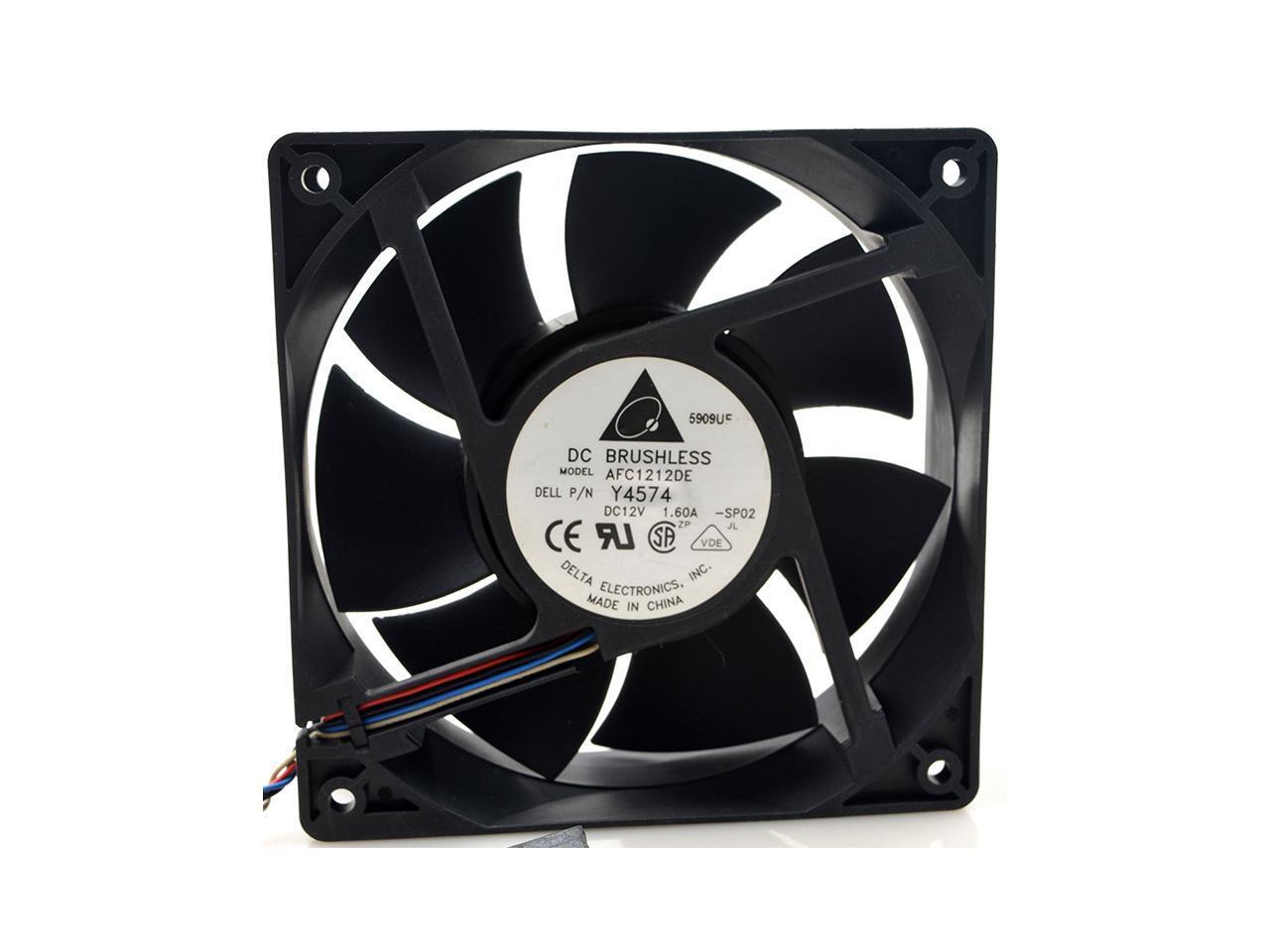 Original Delta AFC1212DE -SP02 12V 1.60A 12cm 12038 Ant S3-S5 Cooling Fan Y4574 - Newegg.com