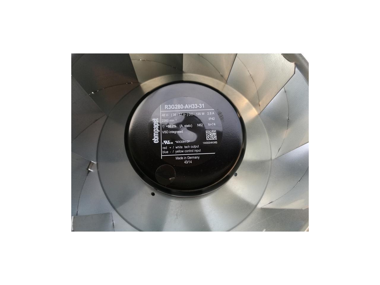 Ebmpapst R3G280-AH33-31 M3G084-DF frequency converter blower cooling ...