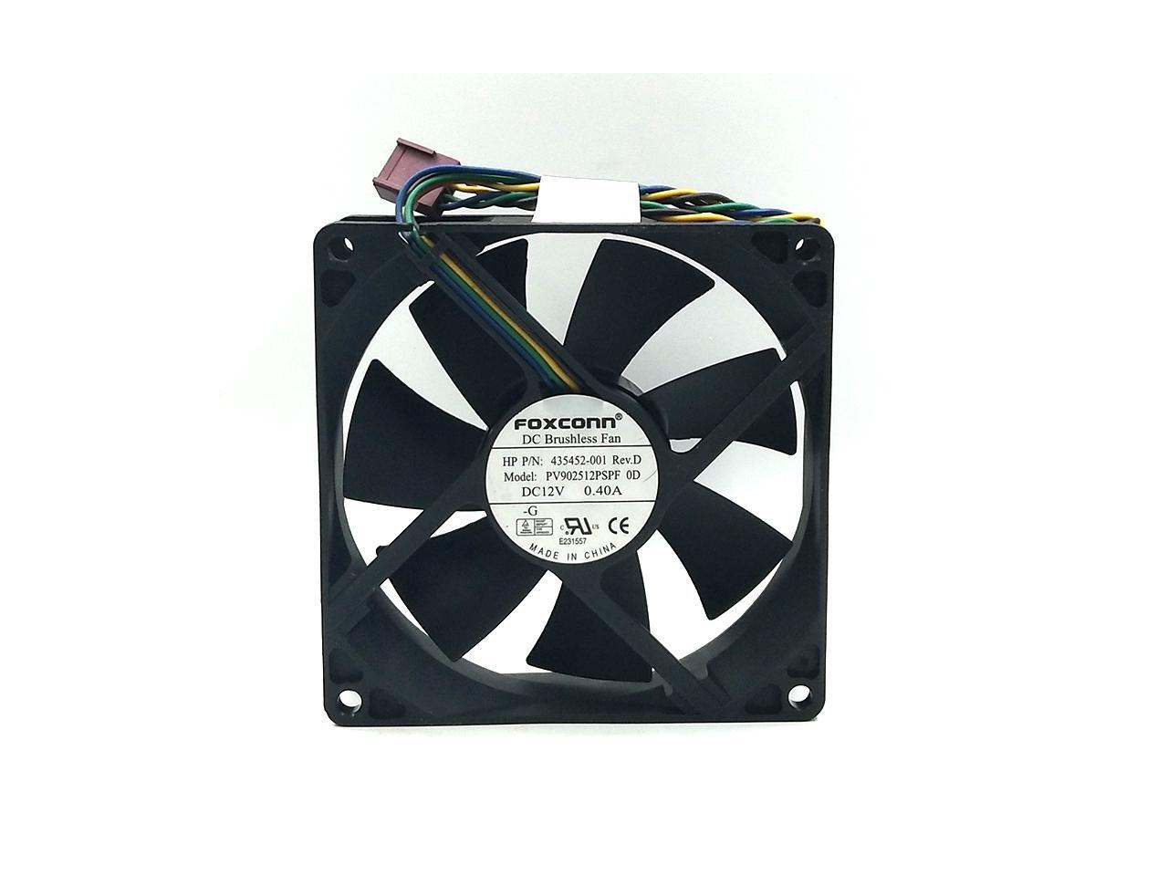 New Foxconn PV902512PSPF 0D 9cm 9025 9225 12V 0.4A 4-wire 4-pin cooling fan - Newegg.com
