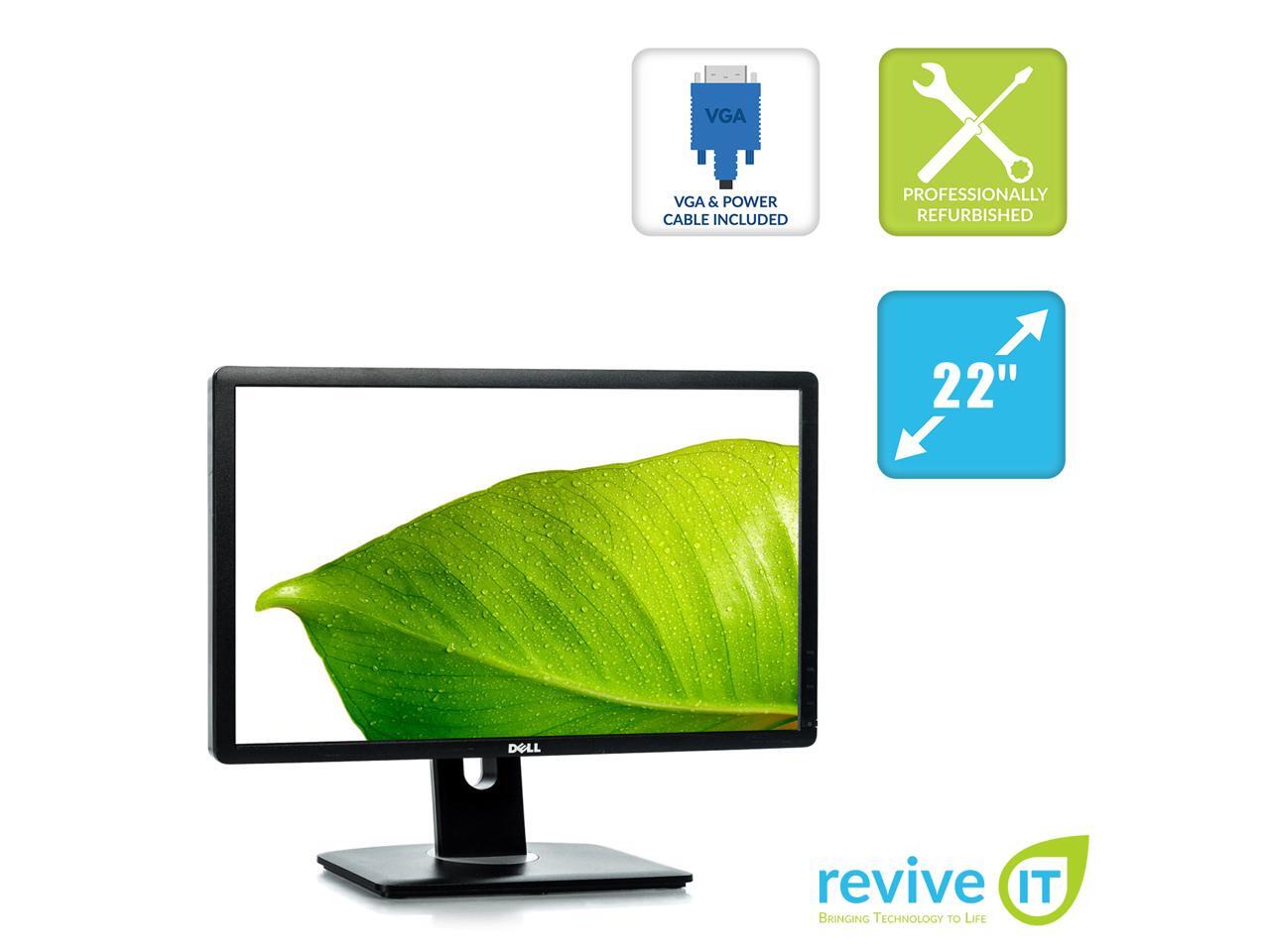 Refurbished: Dell P2213 22" Widescreen LED Backlit LCD Monitor ...