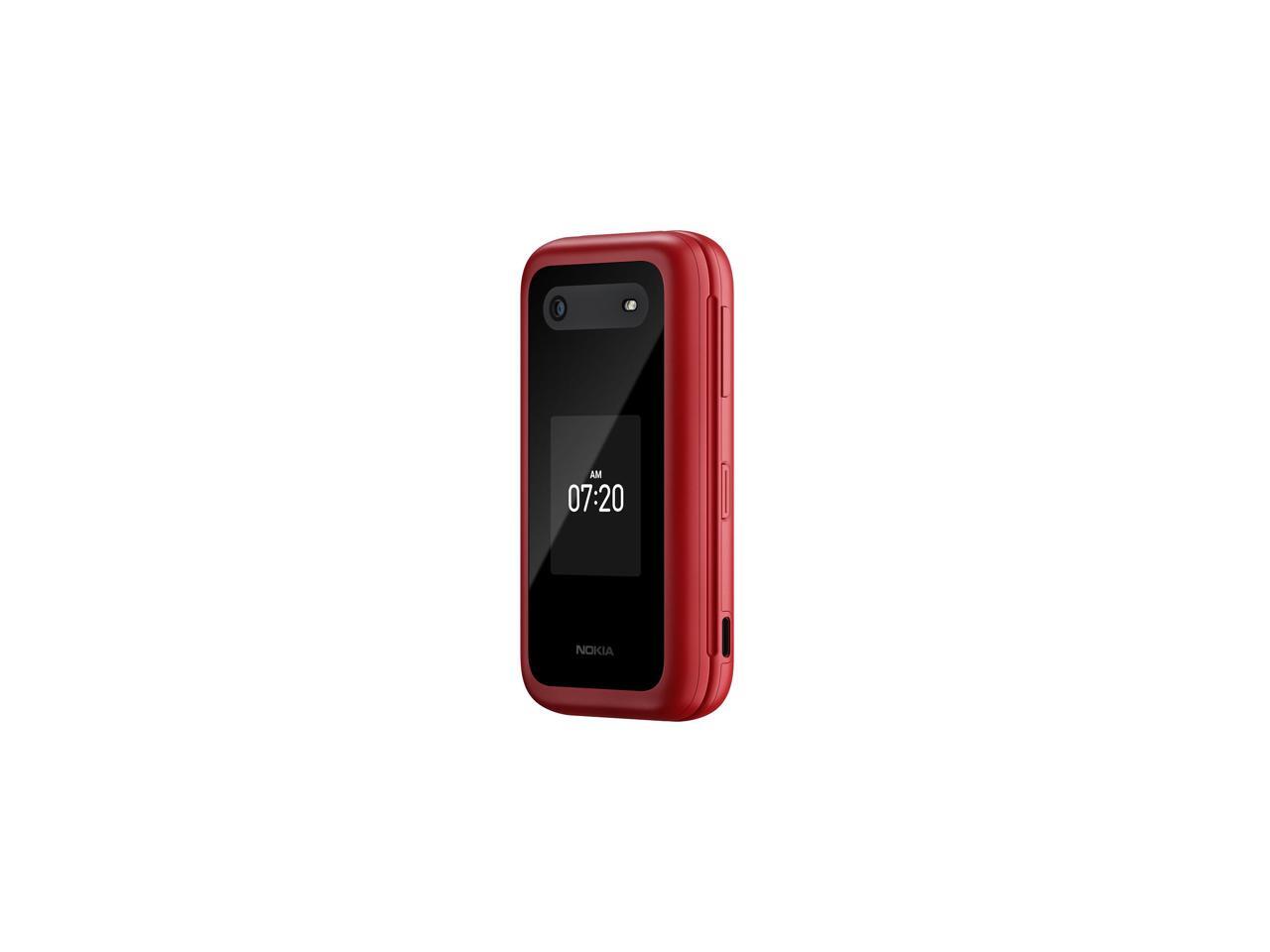 Nokia 2780 Flip TA-1420 GSM / Verizon Unlocked Flip Phone - Red - Newegg.com