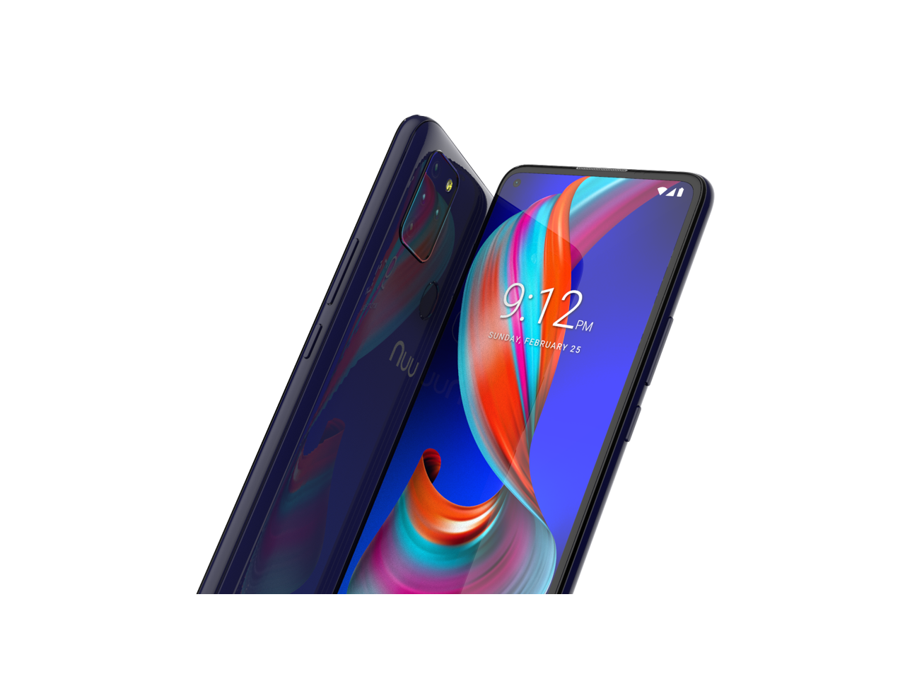 NUU Mobile G5 64GB 4G LTE GSM Unlocked Android Smartphone - Blue ...