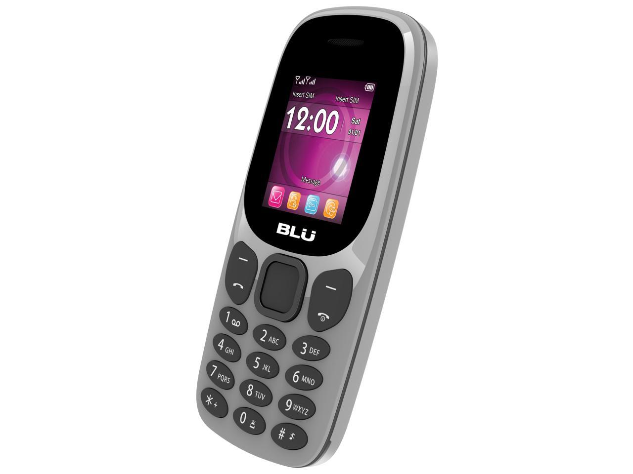 BLU Tank Jr T590 Unlocked GSM Dual-SIM Feature Phone w/ Built-in ...