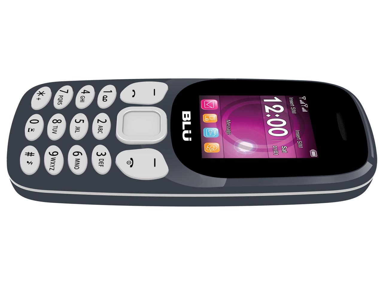 BLU Tank Jr T590 Unlocked GSM Dual-SIM Feature Phone w/ Built-in ...