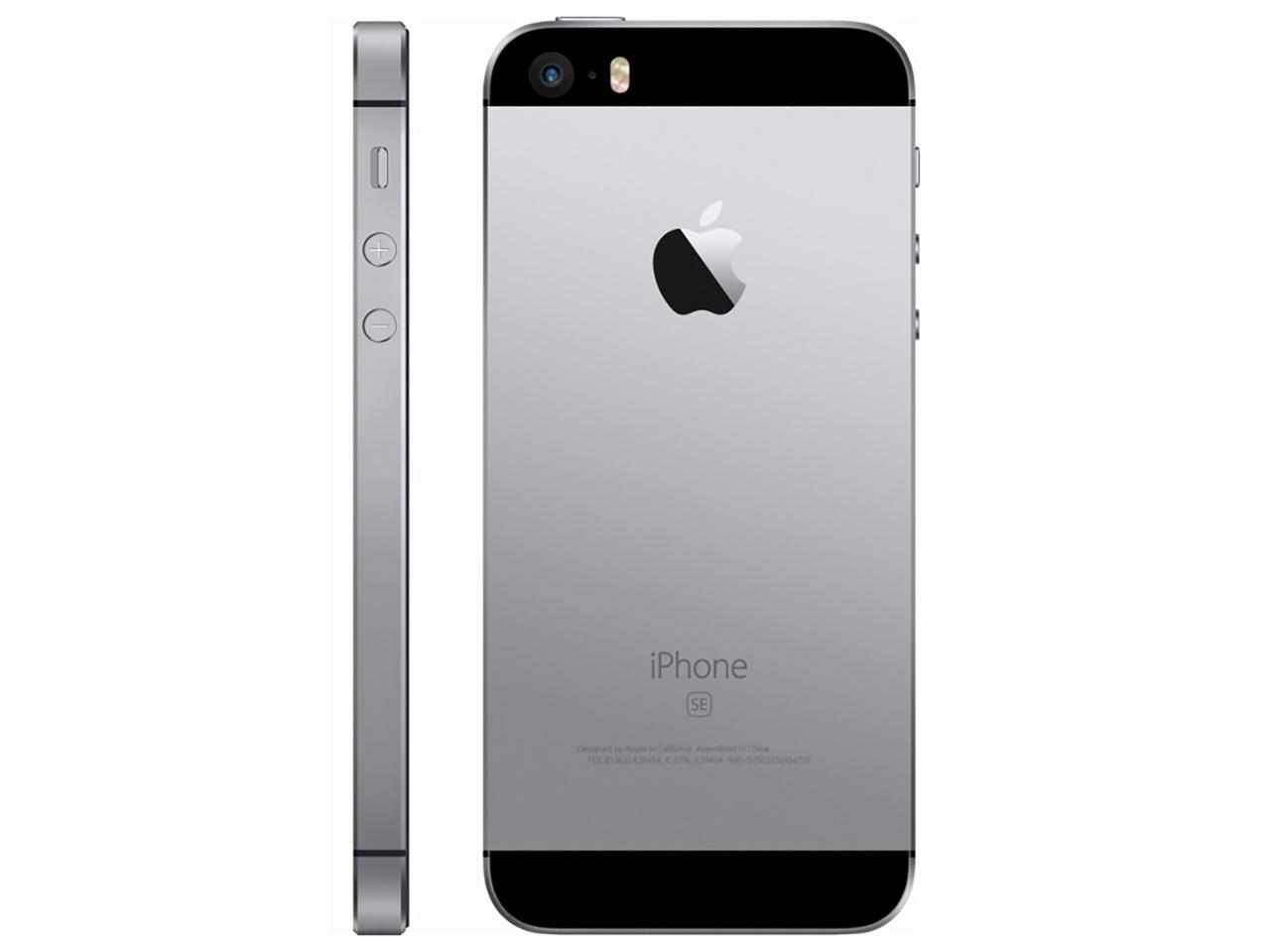 Refurbished: Apple iPhone SE 4G LTE Unlocked GSM Phone w/ 12 MP Camera ...