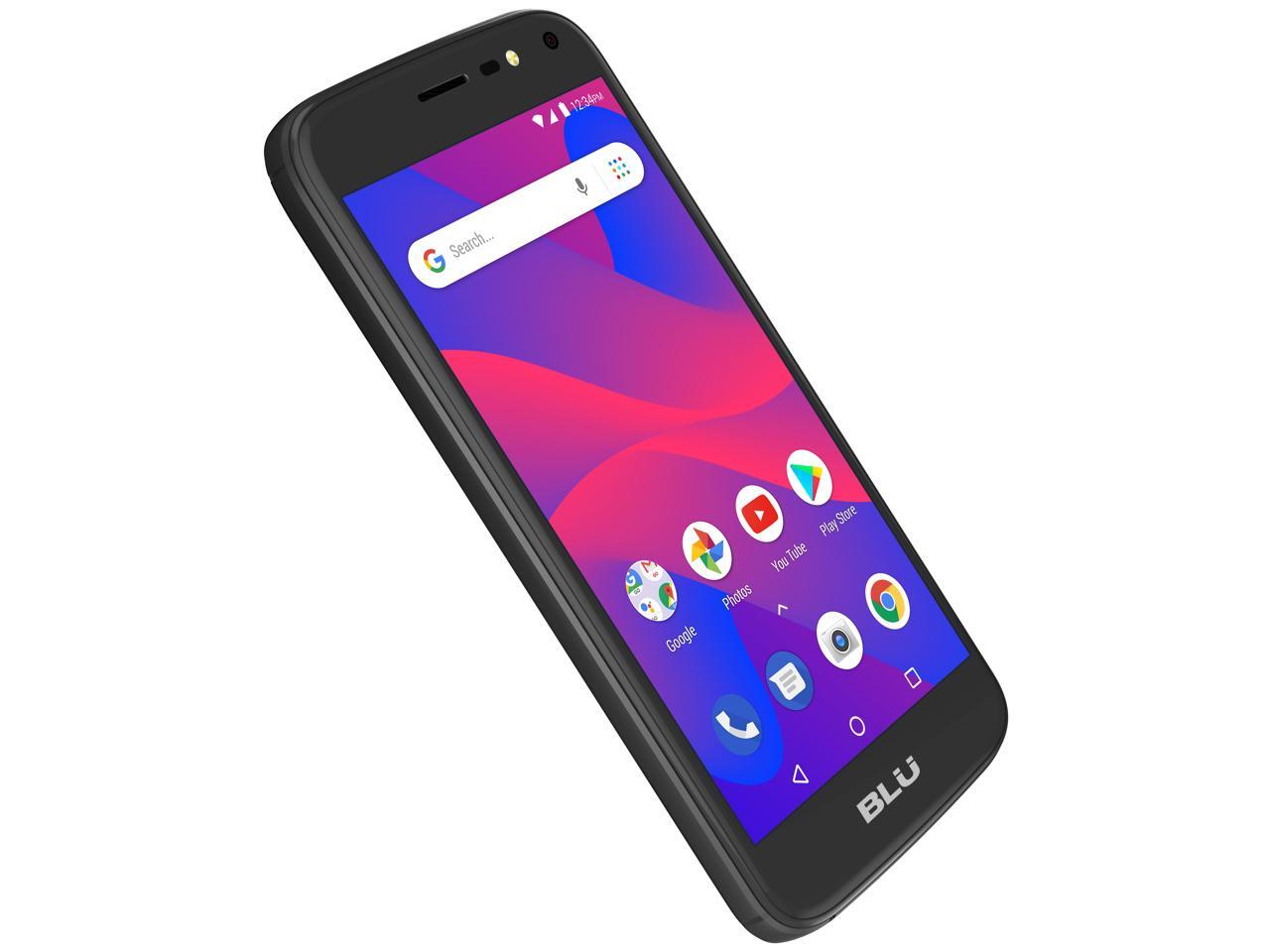 Blu C5 2018 C014U 3G Unlocked GSM Dual-SIM Phone 5" Black 8GB 1GB RAM ...