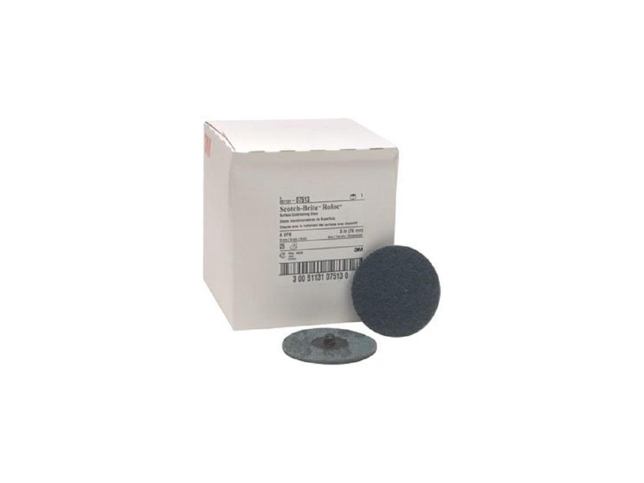 3M 7513 3-inch Roloc Disc - Very Fine - 25-Pack - Newegg.com