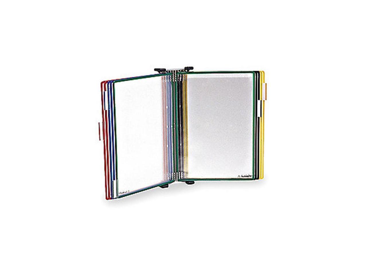 Tarifold Document Wall Display, Magnetic, 20 In L Assorted Plastic ...