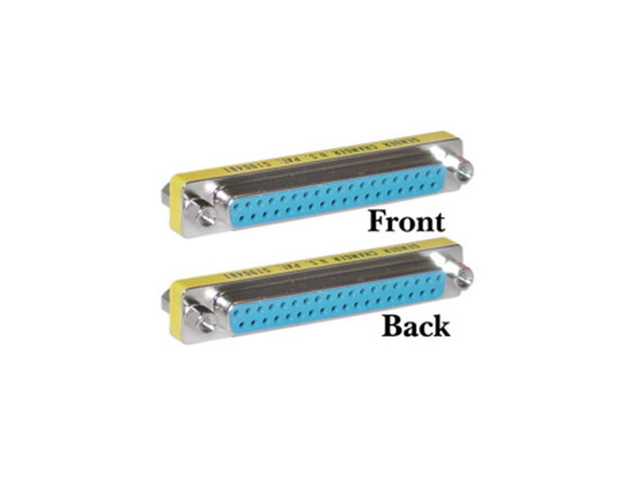 Cable Wholesale DB37 Female / DB37 Female, Serial Mini Gender Changer ...