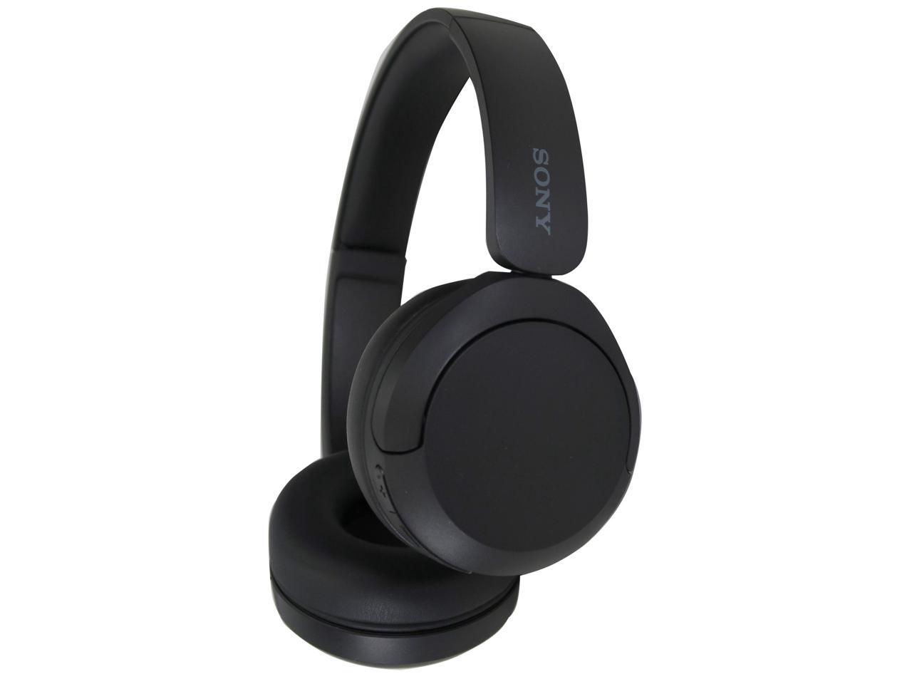 Sony WHCH520B Wireless Headphones with Microphone - Black - Newegg.com