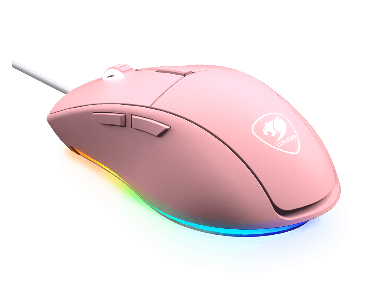 Cougar Minos XT Pink Gaming Mouse with RGB Lighting and ADNS-3050 ...