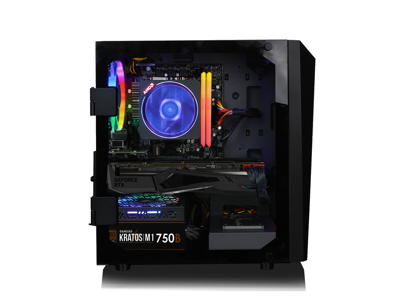 CLX SET VR-Ready Gaming Desktop w/ AMD Ryzen 7 3700X 8-Core 3.6GHz ...