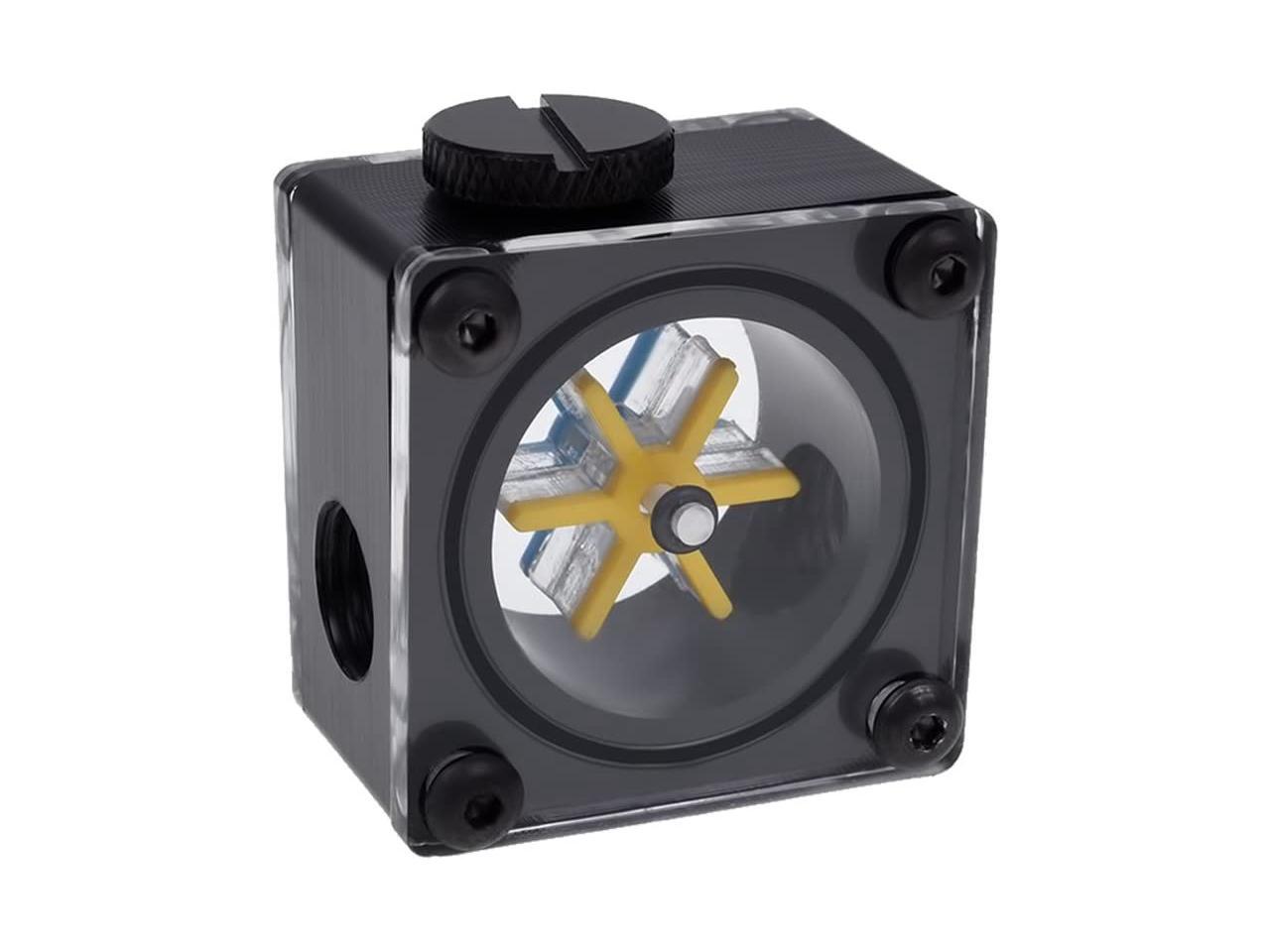 Alphacool Eisfluegel G1/4 Square Flow Meter - Acetal (17350) - Newegg.com