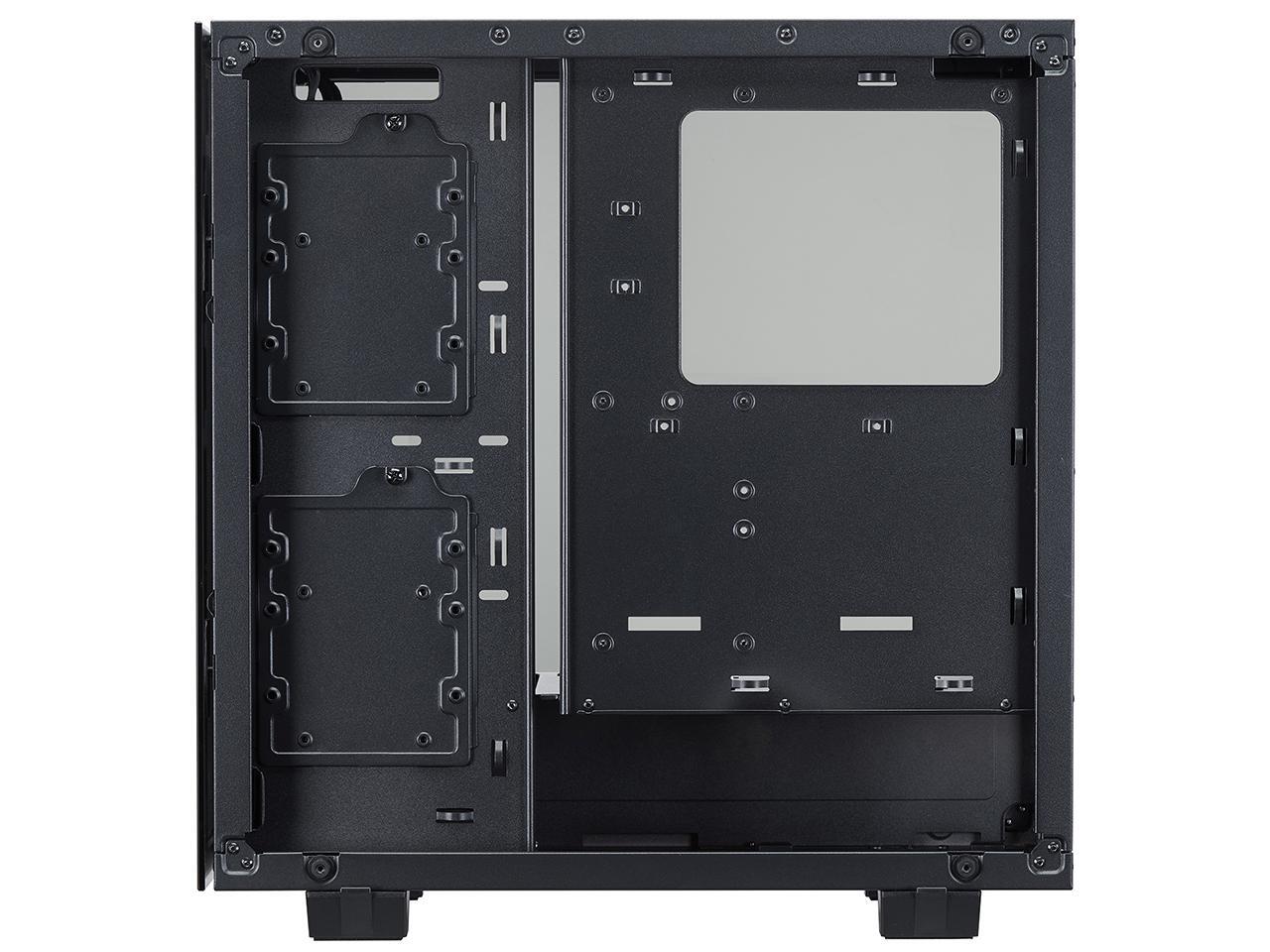 FSP ATX Mid Tower PC Computer Gaming Case with 3 Translucent Tempered ...